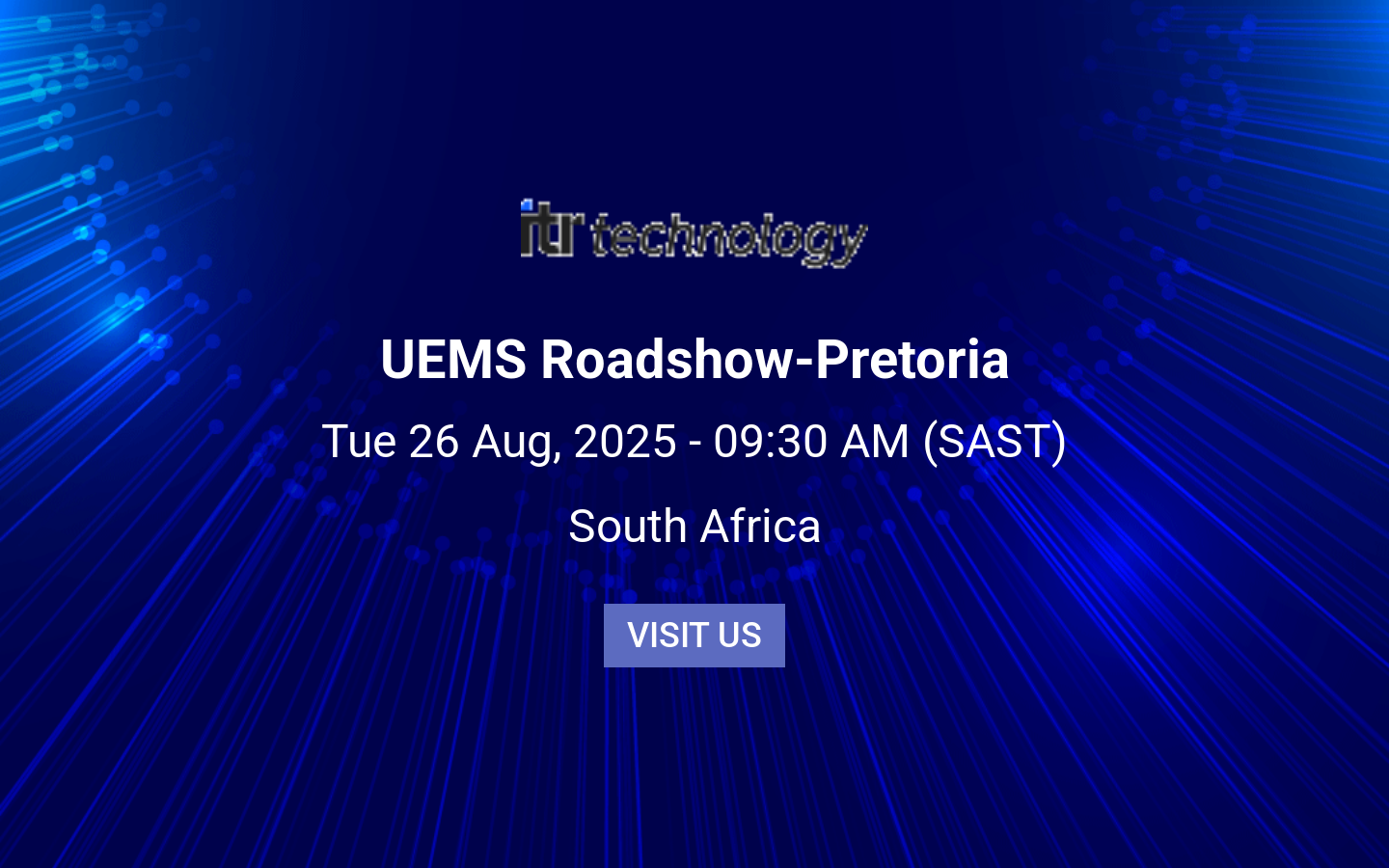 UEMS Roadshow-Pretoria